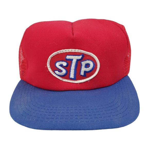 M & B Hardware | Accessories | Vintage 8s Stp Oil Snapback Hat Trucker ...